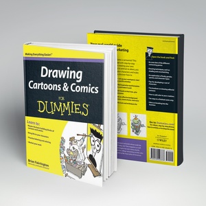 Drawing Cartoons & Comics for Dummies by Brian Fairrington | LatAm ARTE